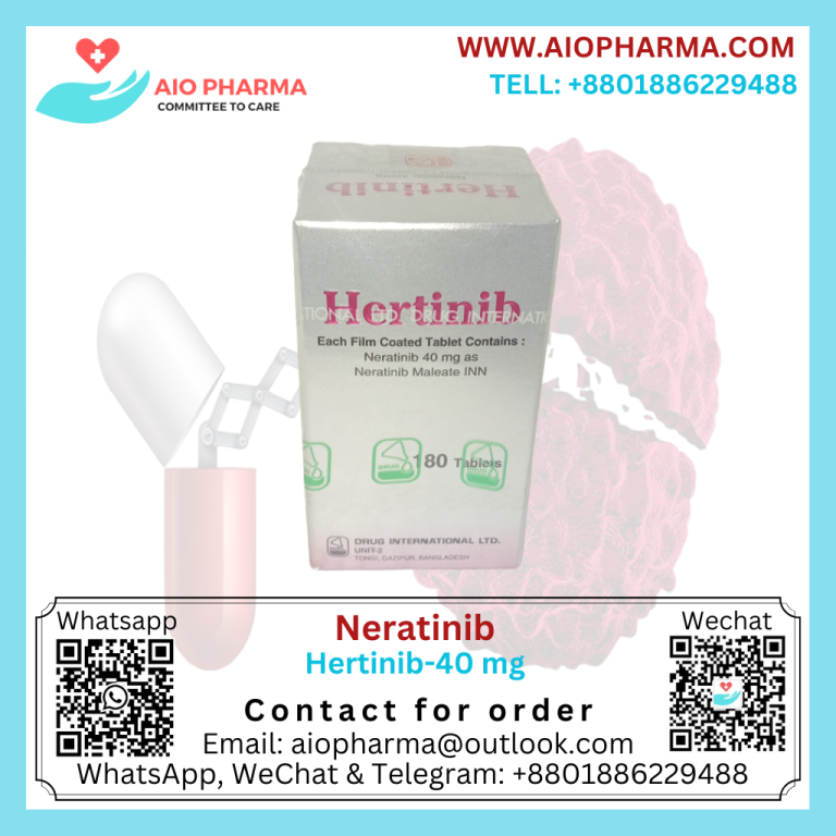 Neratinib 40 mg Hertinib - Nerlynx - 20% OFF - Aio Pharma